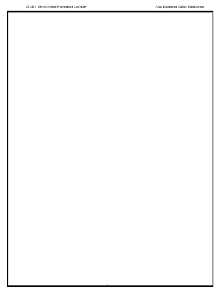 Lab Manual-Oops FINAL Print New | PDF | Queue (Abstract Data Type ...