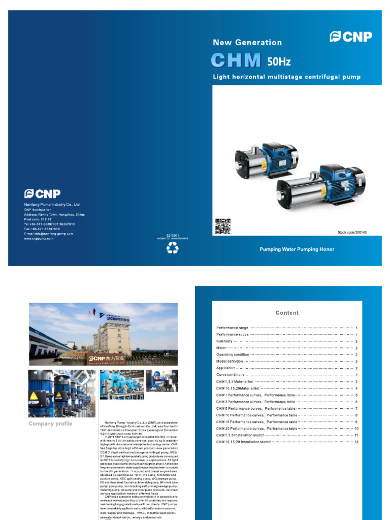 CNP Pump CHM | PDF