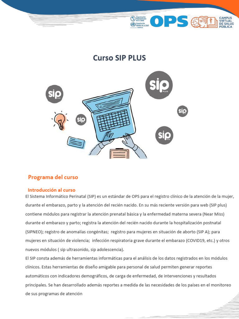 Curso SIP Plus: Registro y Análisis Perinatal | PDF | Infantes | Parto