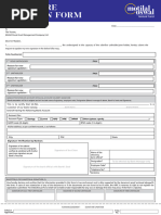 KFintech Contact Details Updation Form | PDF