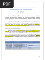 Firefighter ID Request and Usage Guide | PDF | Login | Software Development