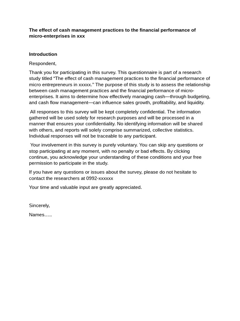 Respondent Letter Examples | PDF