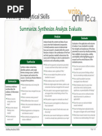 IOPCAM Skills Planning Sheet | PDF