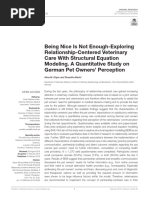 Vet Nursing Ability Model | PDF | Nursing | Patient