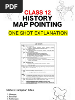 Map Work History Class 12 | PDF