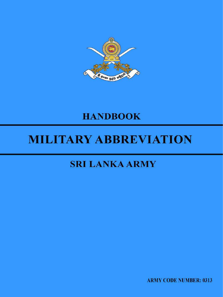 Military Abbreviation Handbook 2023 | PDF | Brigade | Communication