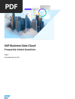SAP BTP Cloud Platform Agreement FAQ | PDF | Cloud Computing | Subscription Business Model
