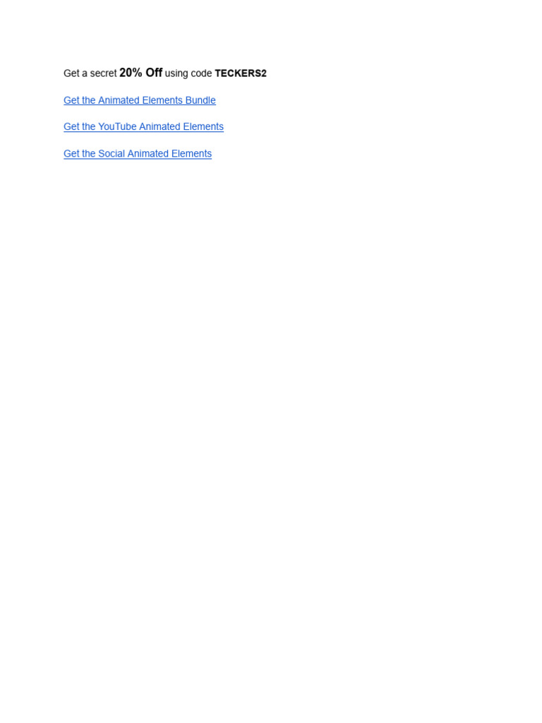 Get More YouTube Animations Here | PDF