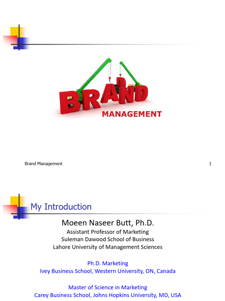Brand Management Course Overview | PDF | Brand | Brand Management