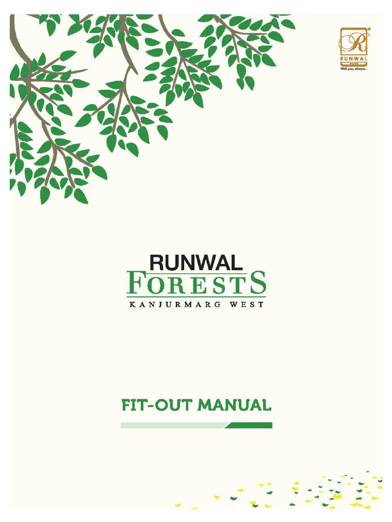 Fit Out Guideline Manual Page 001 | PDF