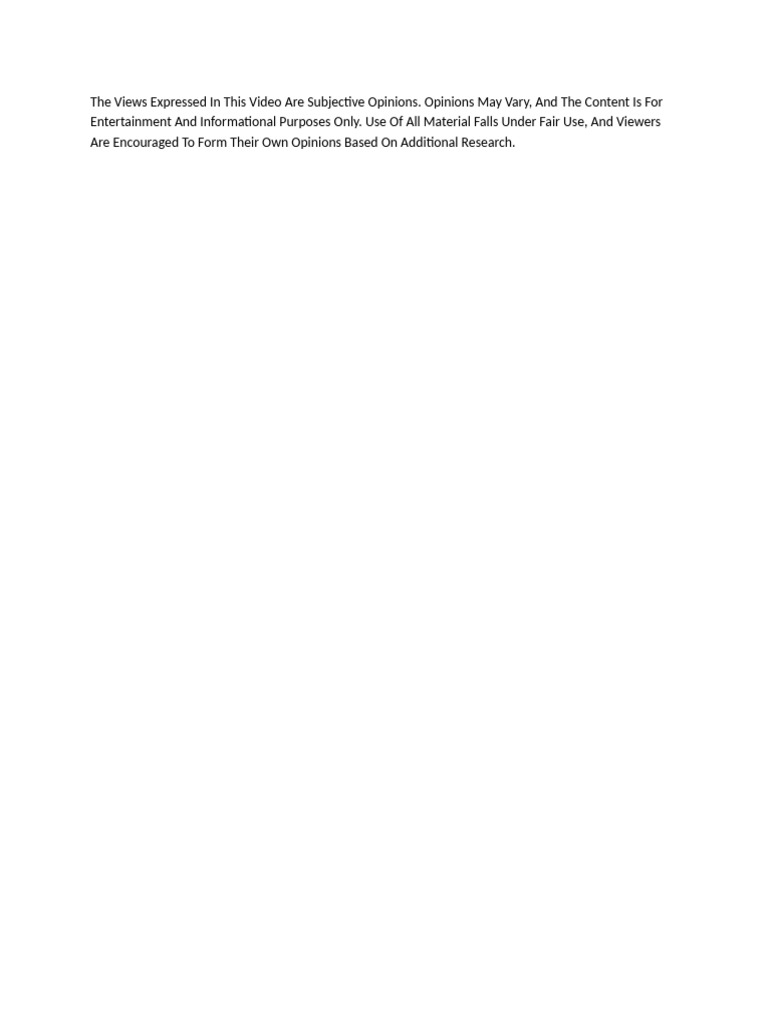 Disclaimer | PDF