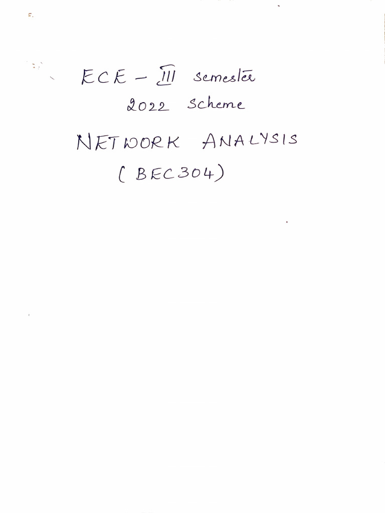 Module1 NA Notes PDF | PDF