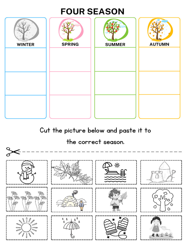 2 Ano - Seasons of The Year | PDF