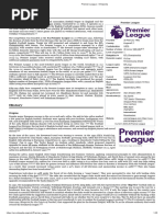 Overview of the Premier League 2013-14 | PDF | Premier League | English ...