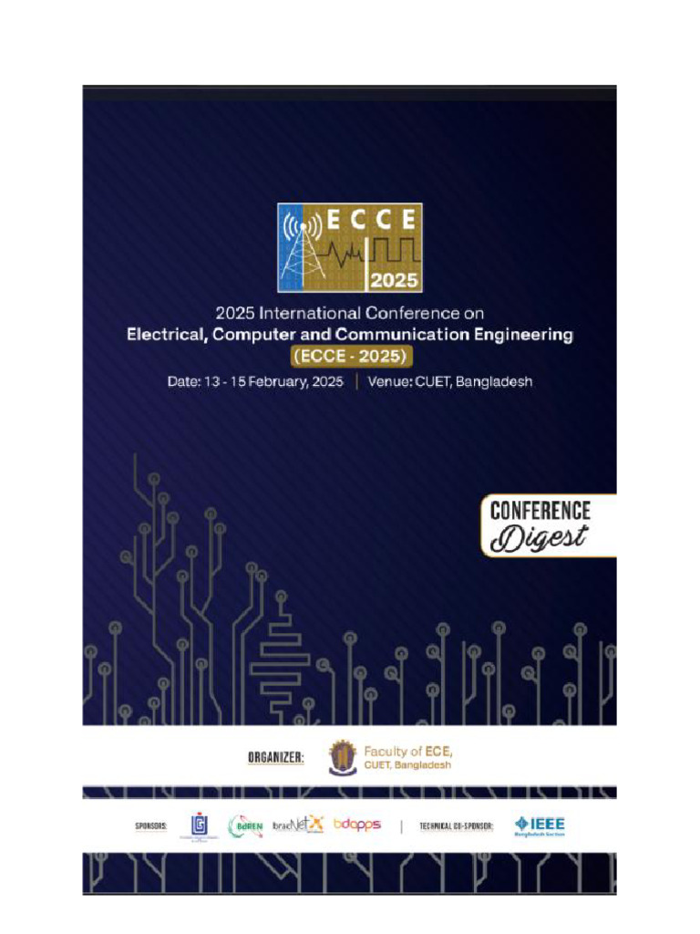 ECCE Digest - For Authors Feedbacks | PDF | Deep Learning | Machine Learning