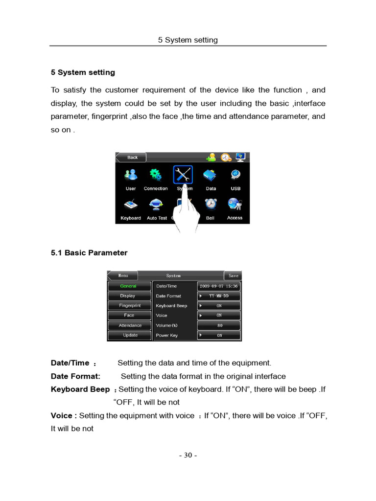 IFace Series User Manual - v1.0 36 | PDF