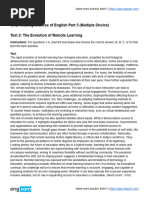 Remote and Hybrid Learning One-Pager Digital | PDF | Reading ...