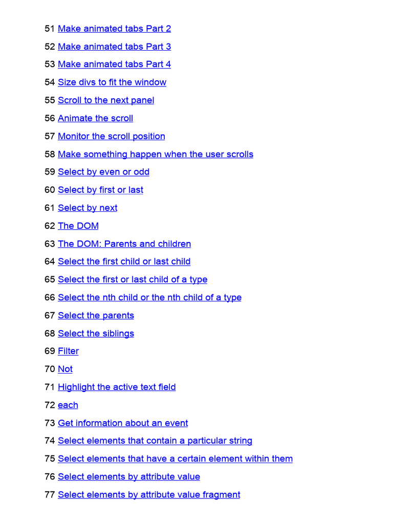 A Smarter Way To Learn JQuery - Mark Myers 11 | PDF