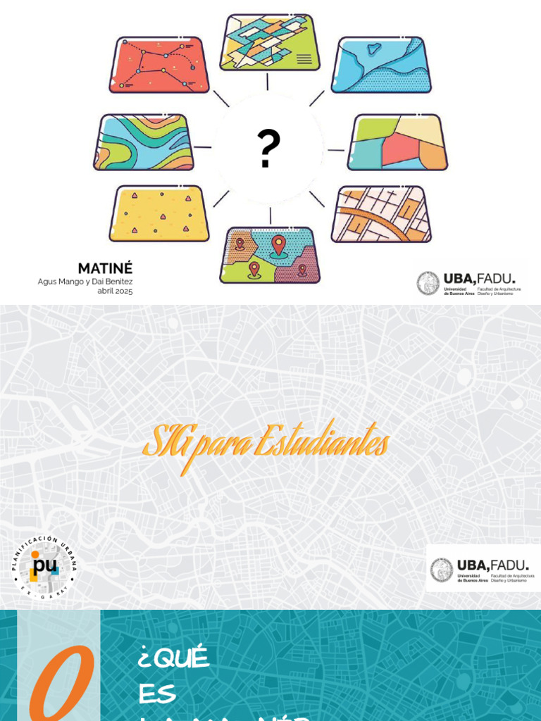 Plan SIG 2025 - Matiné - Clase 0 Instructivo | PDF | Sistema de información geográfica | Software