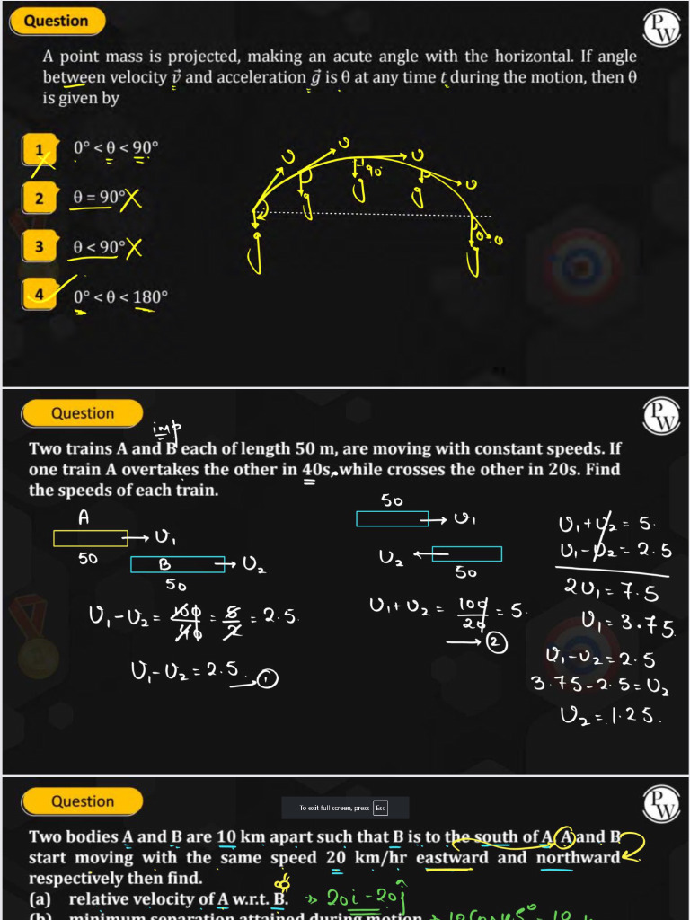 QB of Motion in 2D | PDF