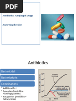 Antibiotic Mechanisms and Interactions | PDF | Beta Lactamase | Antibiotics