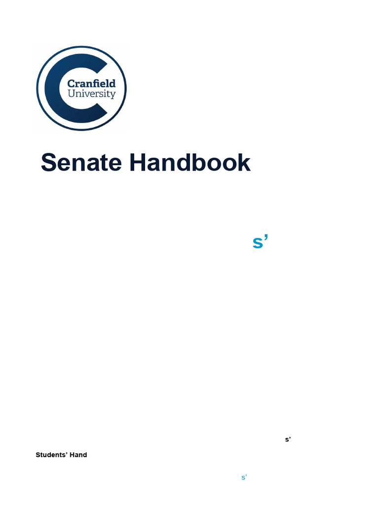Postgraduate Students' Handbook 2024 | PDF | Occupational Safety And ...