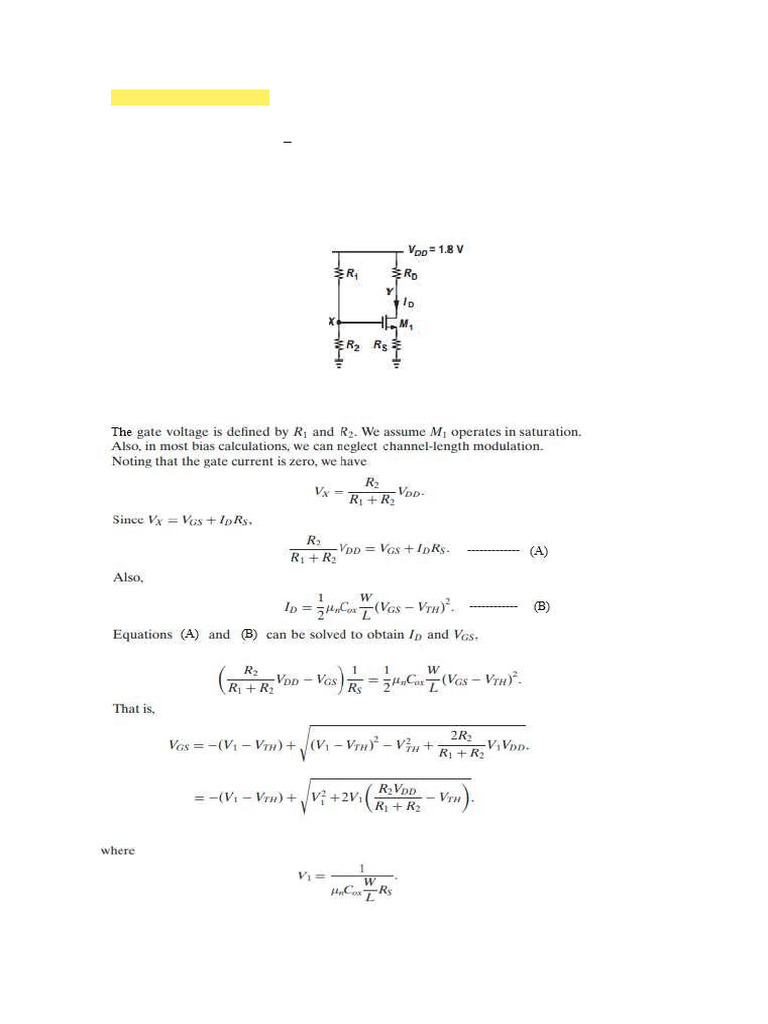 MOSFET Application | PDF