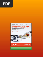BSAVA Small Animal Formulary Part A Canine and Feline - 11th Edition ...