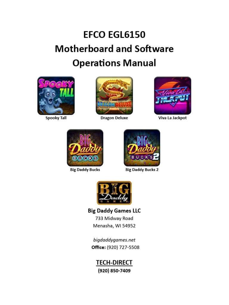 Efco Board and Software Operations Manual Rev072325 | PDF | Password | Computing