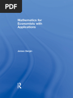 Essential Mathematics For Economic Analysis Pearson ELibrary | PDF | Mathematics | Economics