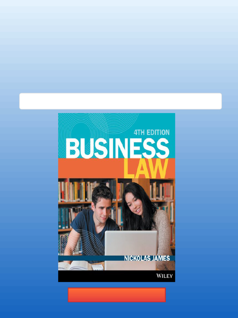 Business law 4th Edition Nickolas James full access | PDF | Tort ...