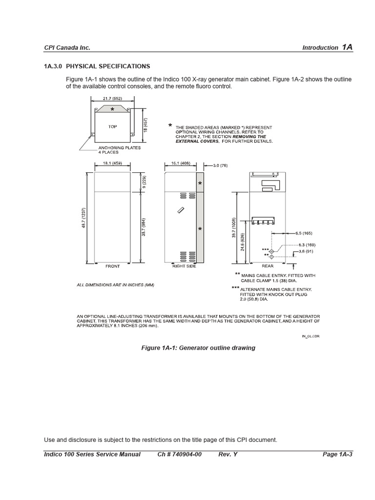 Indico 100 SP X-Ray Generator p6 | PDF