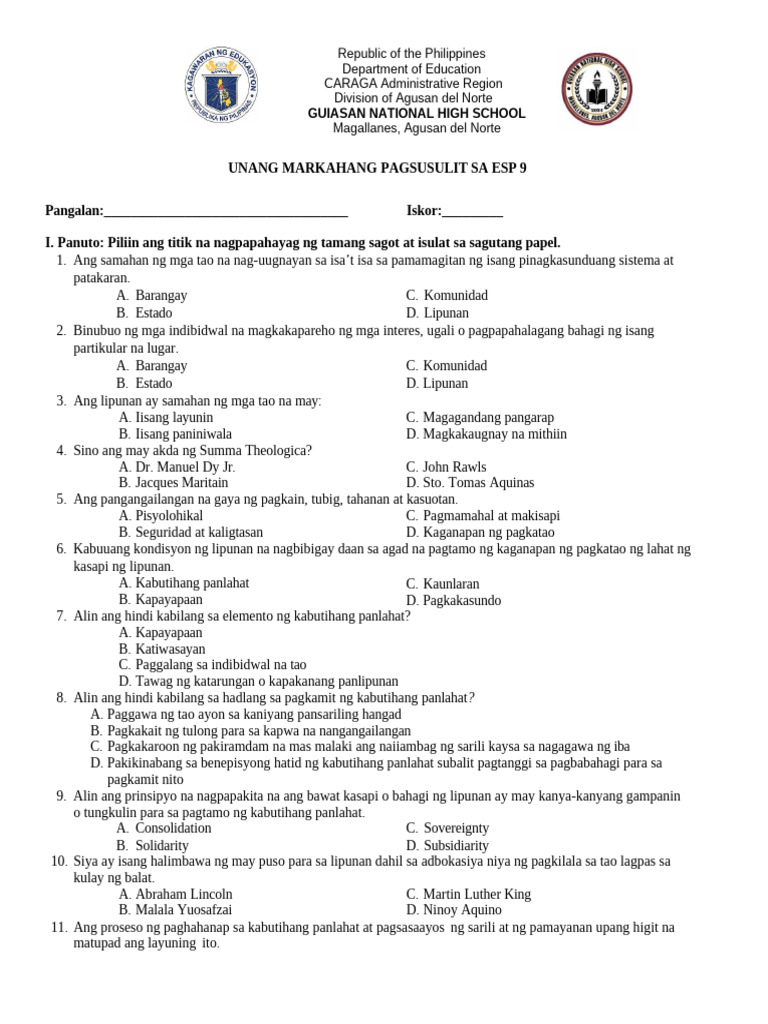 Esp 9 | PDF