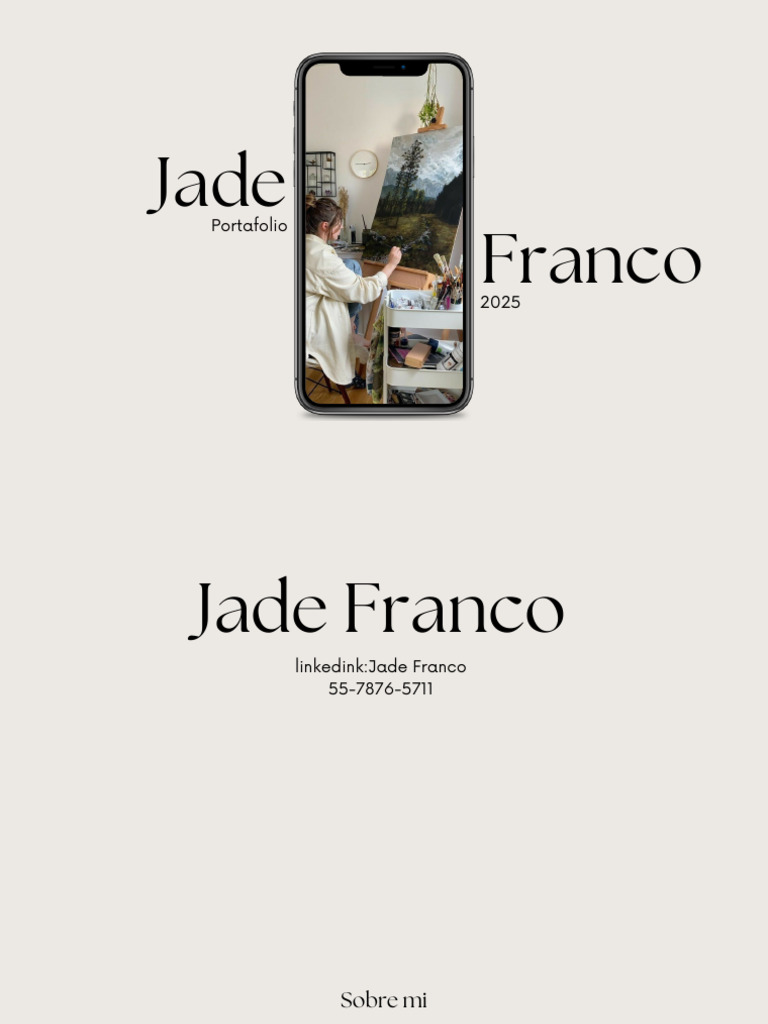 Portafolio de Proyectos Jade Franco - 20250321 - 073542 - 0000 | PDF | Publicidad | Comunicación ...