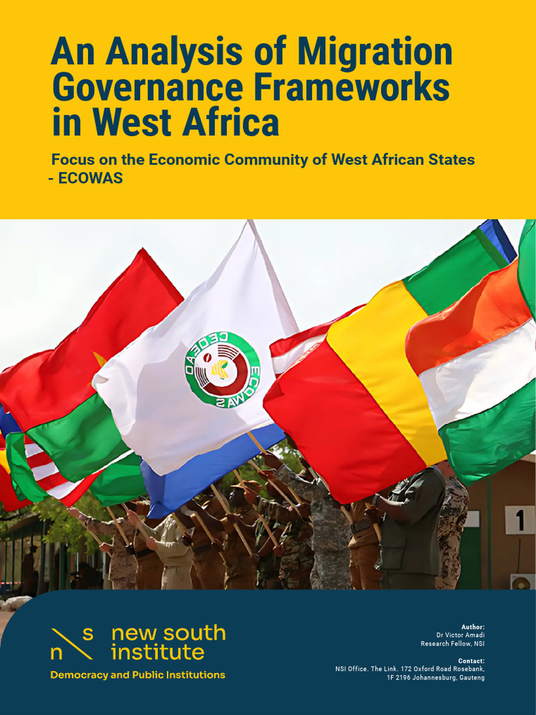 NSI ECOWAS Report Updated FINAL Logo Update Single | PDF | West Africa