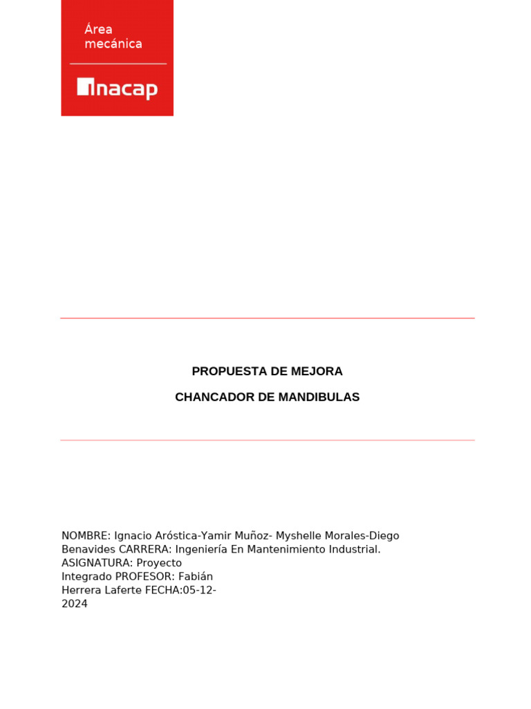 Proyecto Integrad 2024 1 | PDF | Gestión de recursos humanos ...