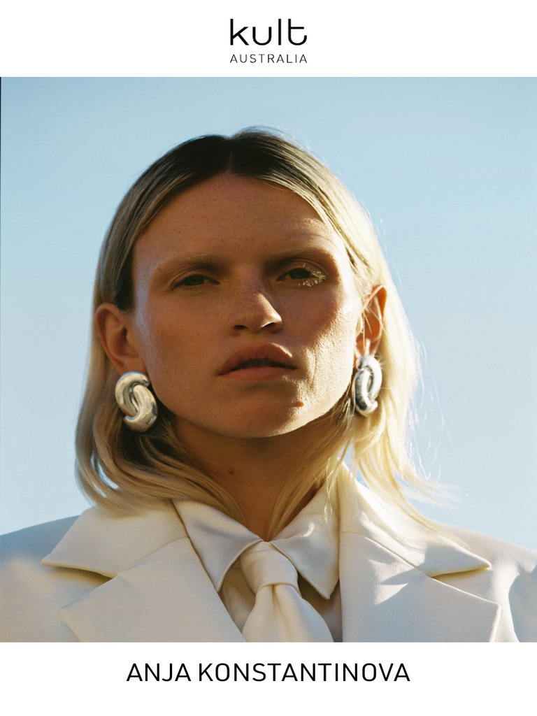 Anja Konstantinova - Sedcard by Kult Management Australia | PDF