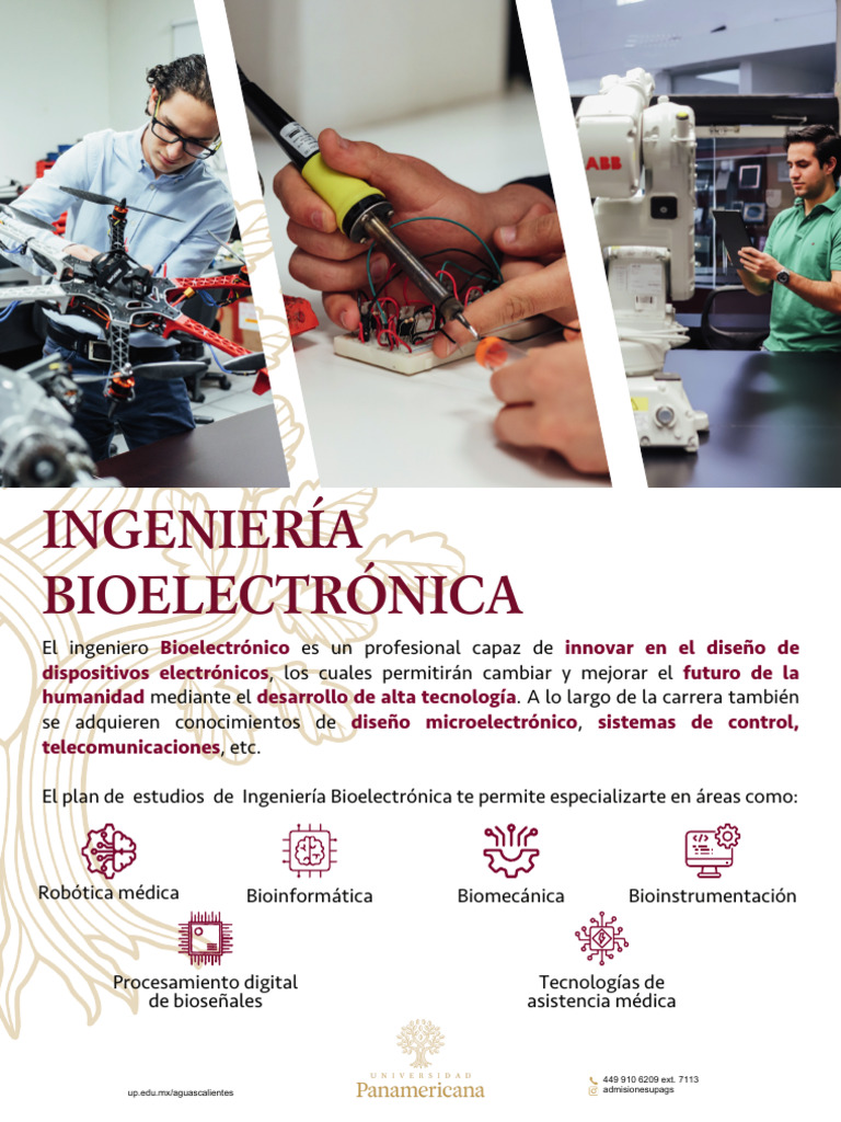 Bioelectrónica Temario | PDF | Electrónica | Ingeniería
