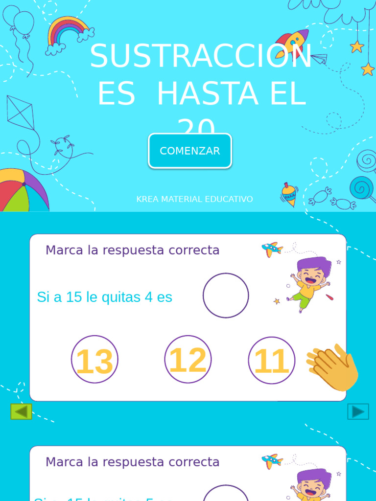 Restas Hasta 20 | PDF