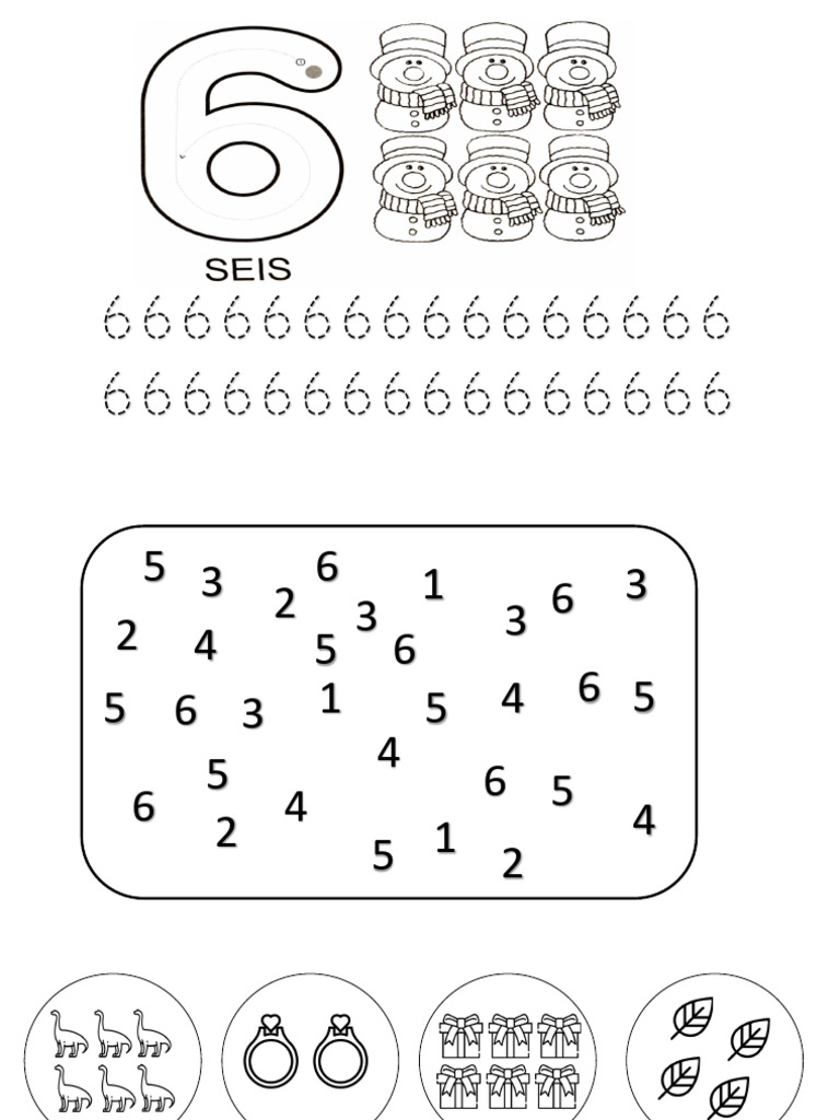 Numeros 6 Al 10 | PDF