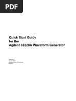 1 - Agilent Function Generator - Set To HighZ | PDF | Electrical ...