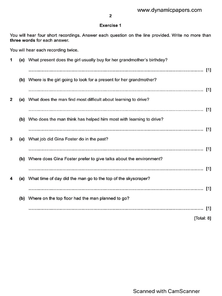 Listening HW 900 | PDF