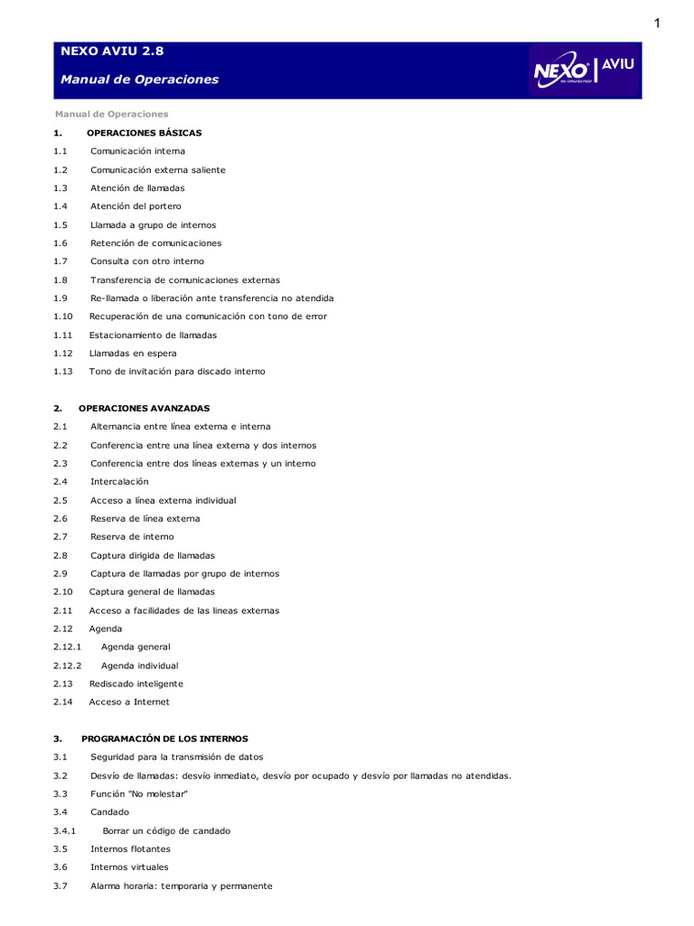 Aviu 28 Oper | PDF | Teléfono | Almacenamiento de datos de la computadora