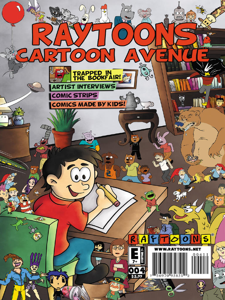 Raytoons Cartoon Avenue - Issue 04 | PDF