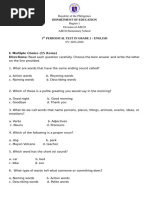 GMRC Grade 2 Week 4 Worksheet | PDF