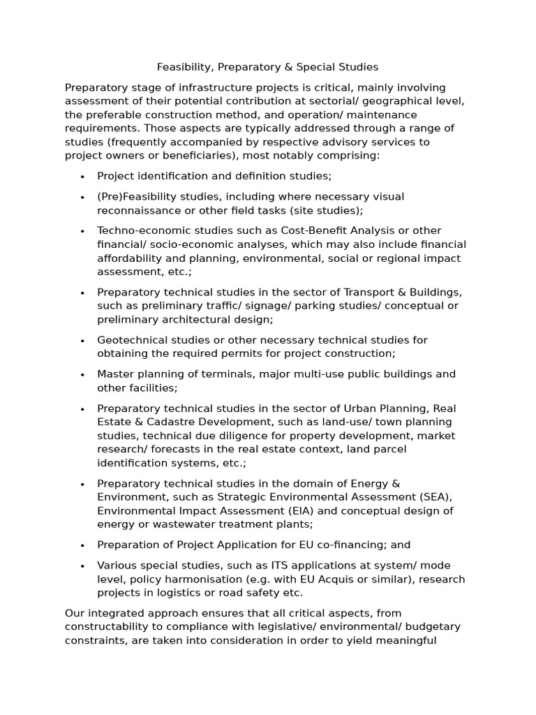 Consulting Engineer Services Overview | PDF | Project Management ...