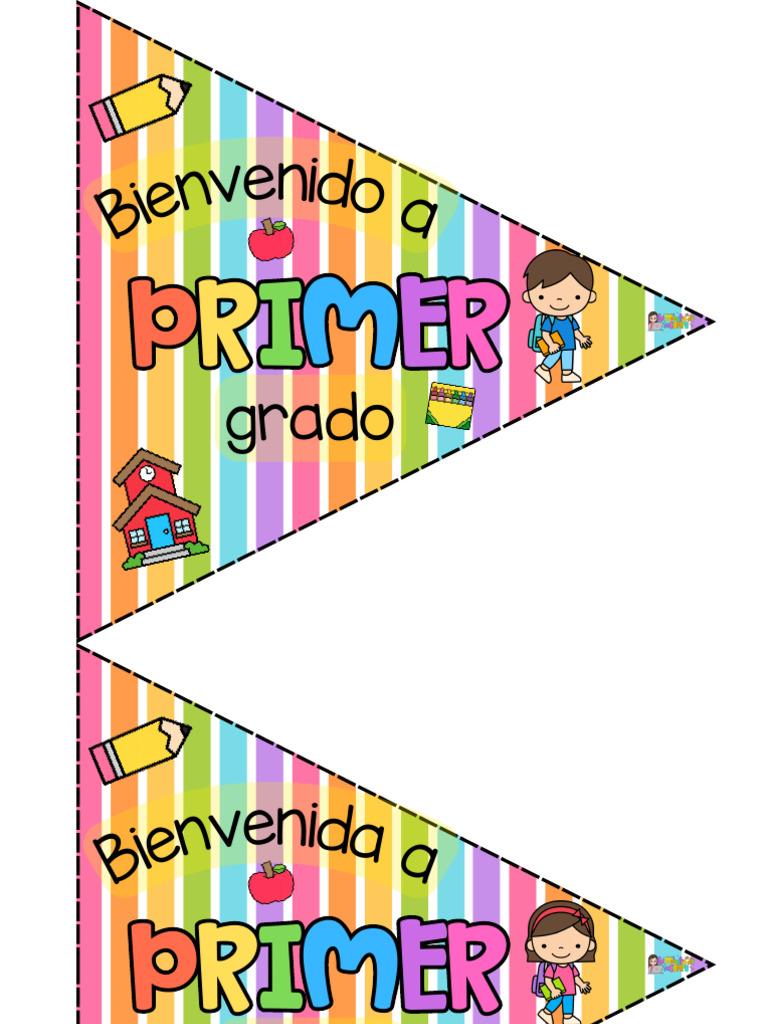 Banderines Bienvenidos | PDF