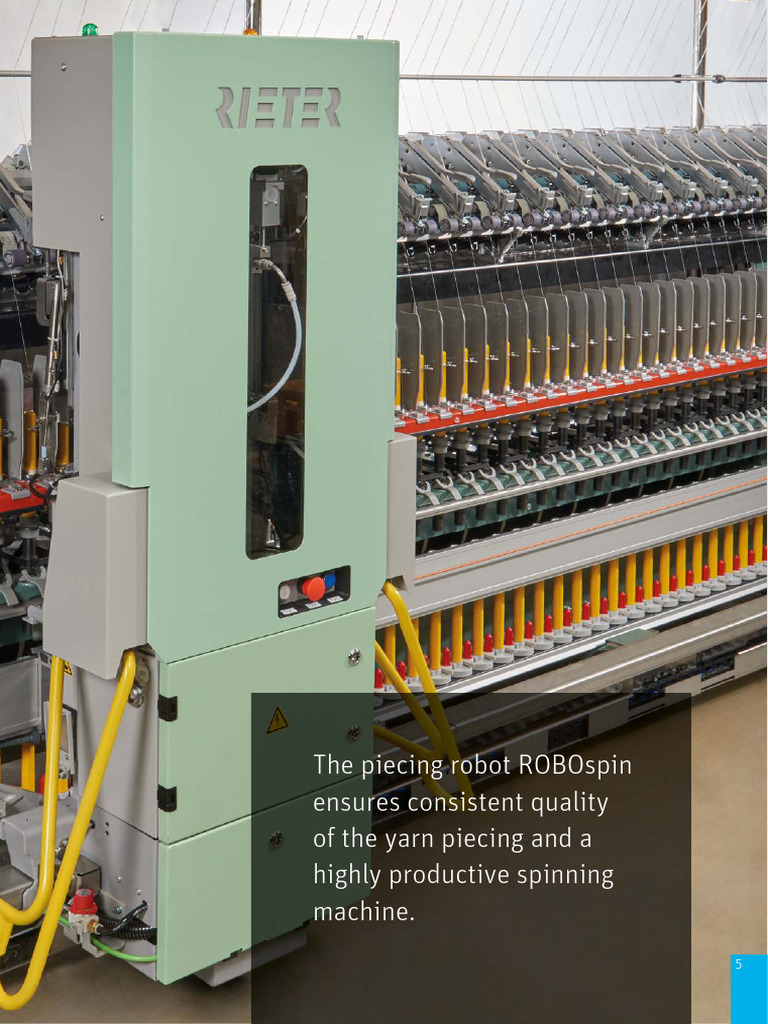 Rieter G 37 Ring Spinning Machine Brochure 3218 v5 95390 en (Gesleept ...