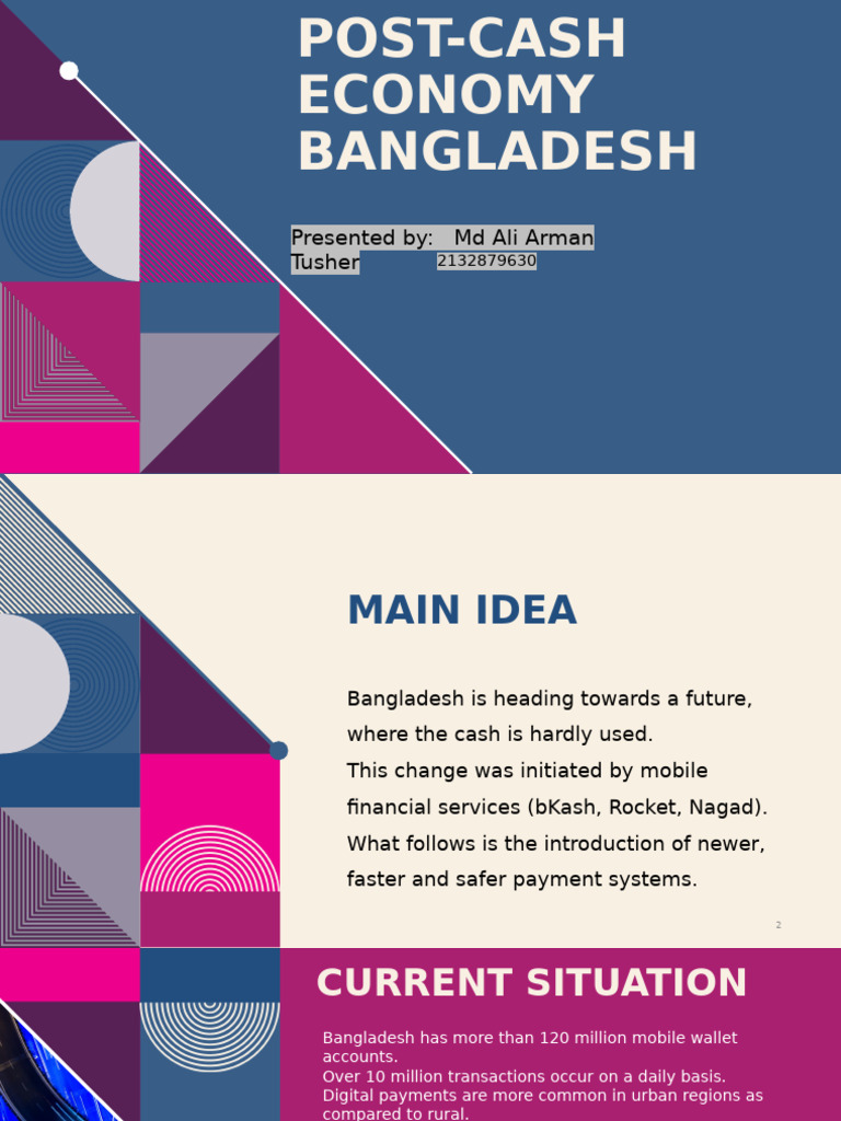 Bangladesh's Shift to a Post-Cash Economy | PDF | Financial Technology ...