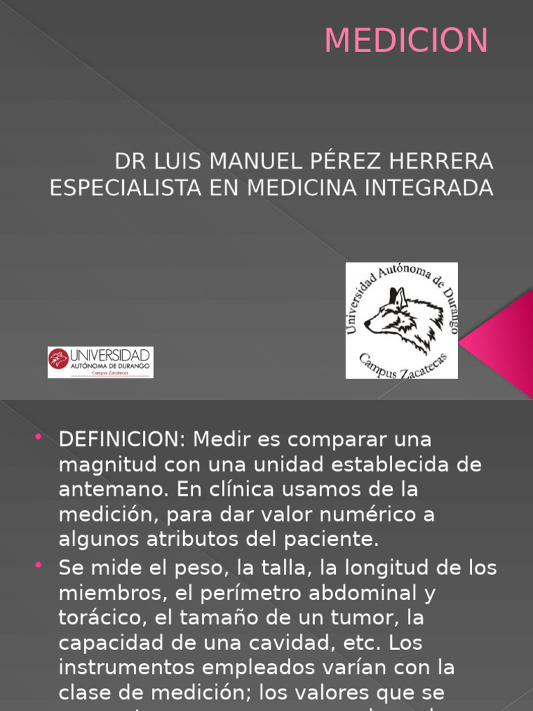 9 Medicion Puncion Exploratoria | PDF | Medición | Medicina CLINICA